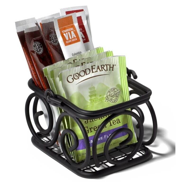 Scroll Sugar Packet Basket | SLX Hospitality