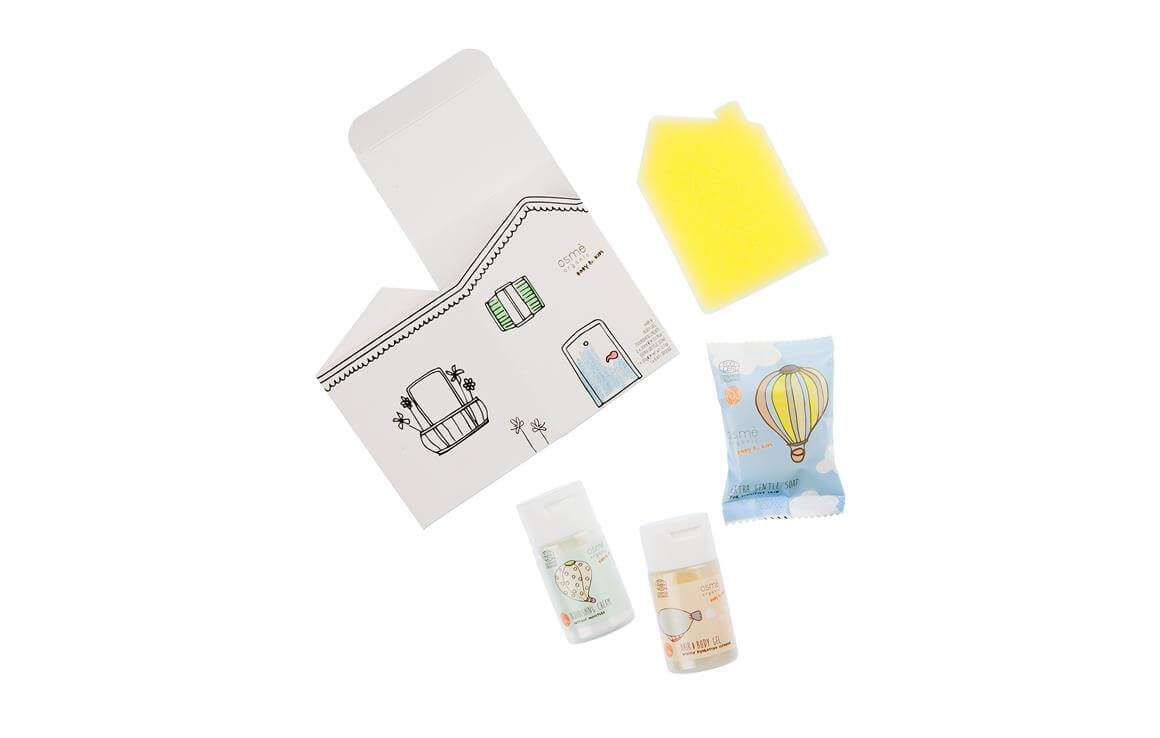 OSME BABY & KIDS BATH CARE SET IN TRAVEL SIZE | SLX Hospitality