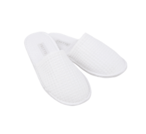 Frette Waffle & Velour Slippers | SLX Hospitality